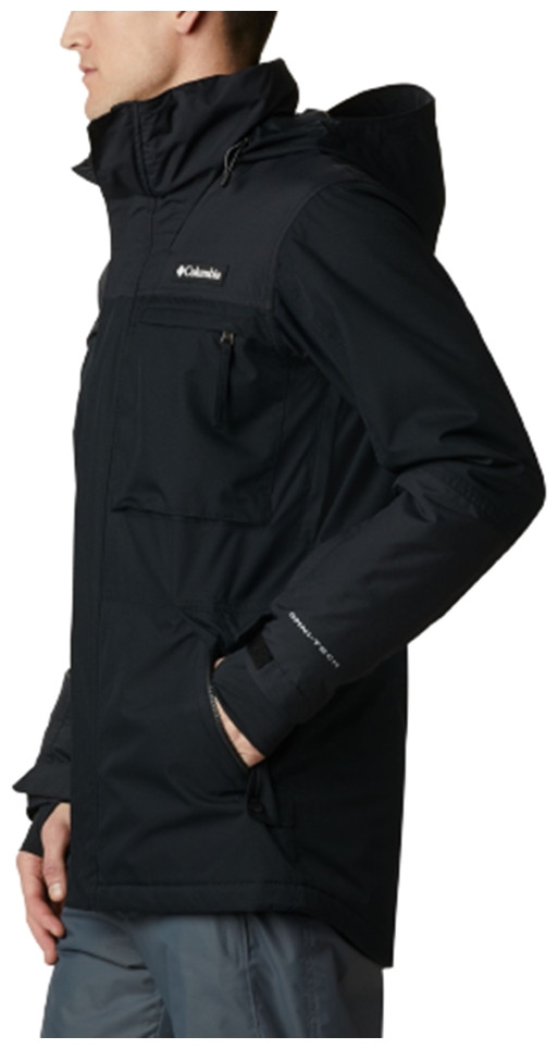 Park Run™ Jacket Ανδρικό Μπουφάν Μαύρο Columbia | skibill.gr